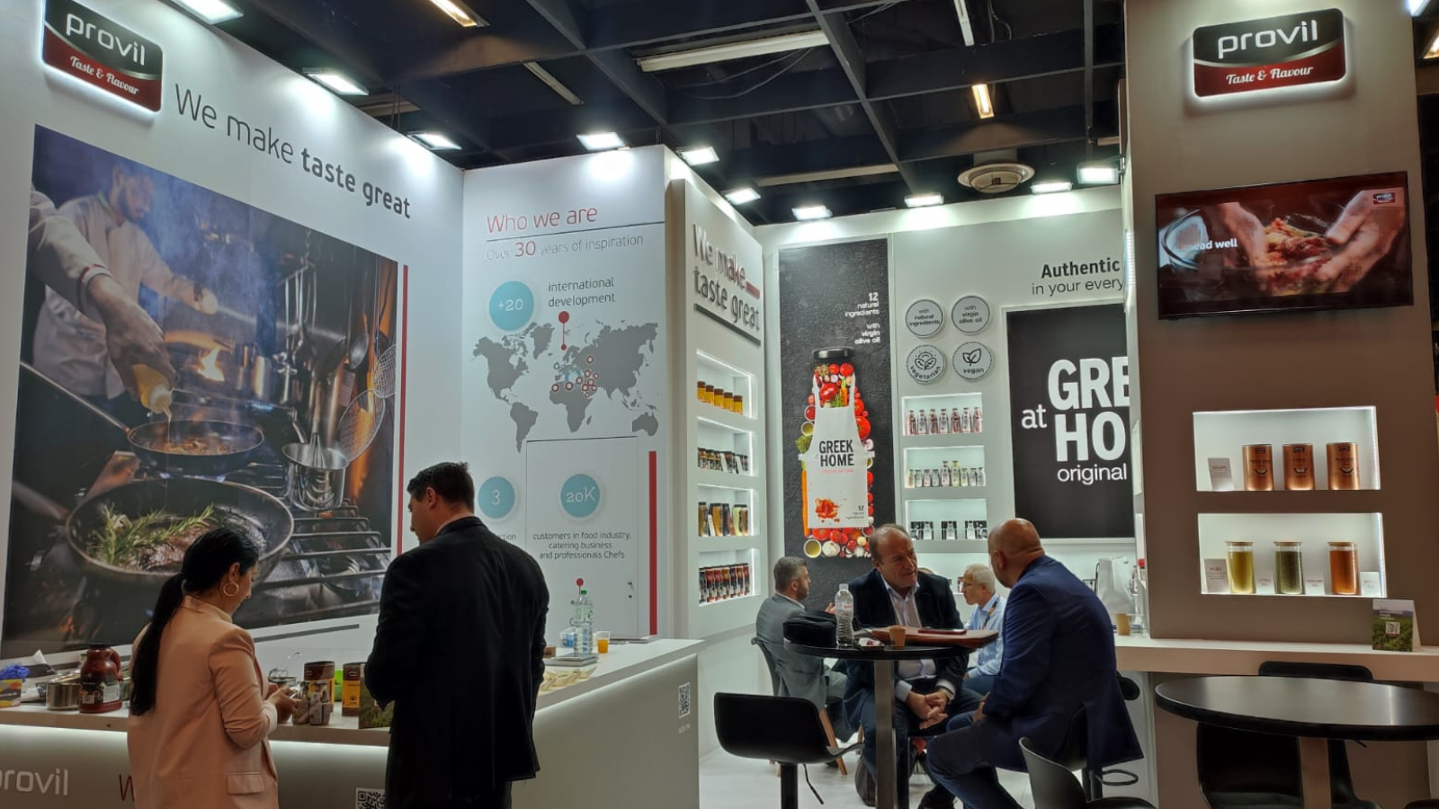 Provil and GREEK at HOME at Anuga 2023 | Provil